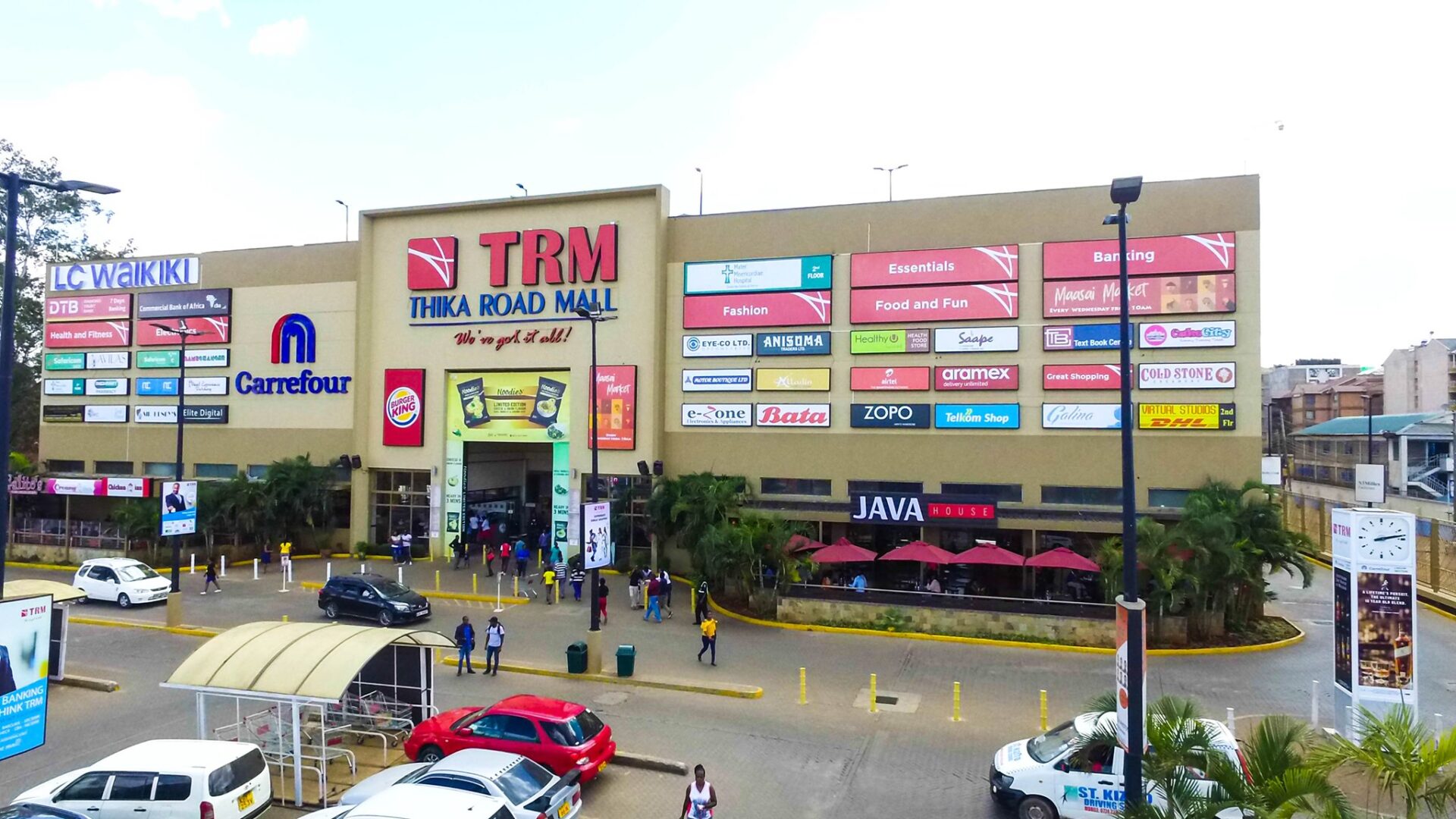 Thika Road Major Shopping Malls